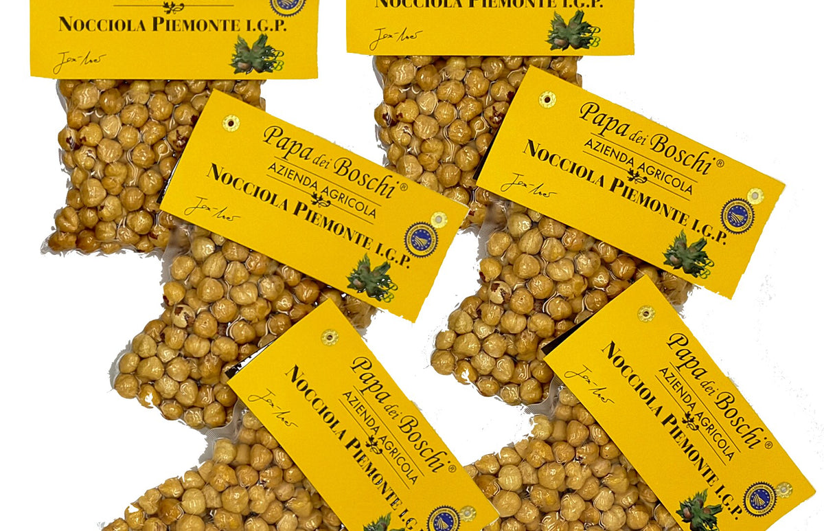 ROASTED HAZELNUTS IGP FROM PIEMONTE | 6 PACKS – Barolo Wine Club