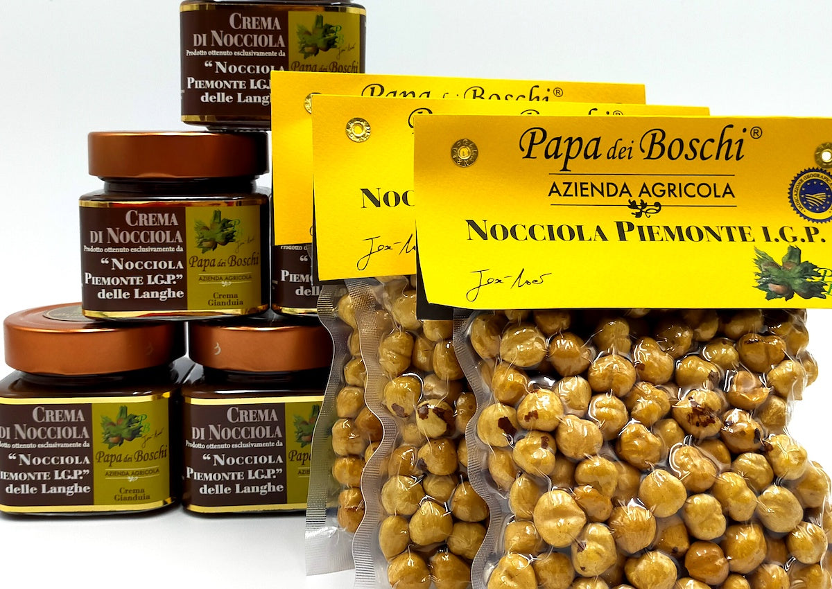 HAZELNUT SPREAD & ROASTED HAZELNUTS IGP | 6 JARS + 6 PACKS – Barolo ...